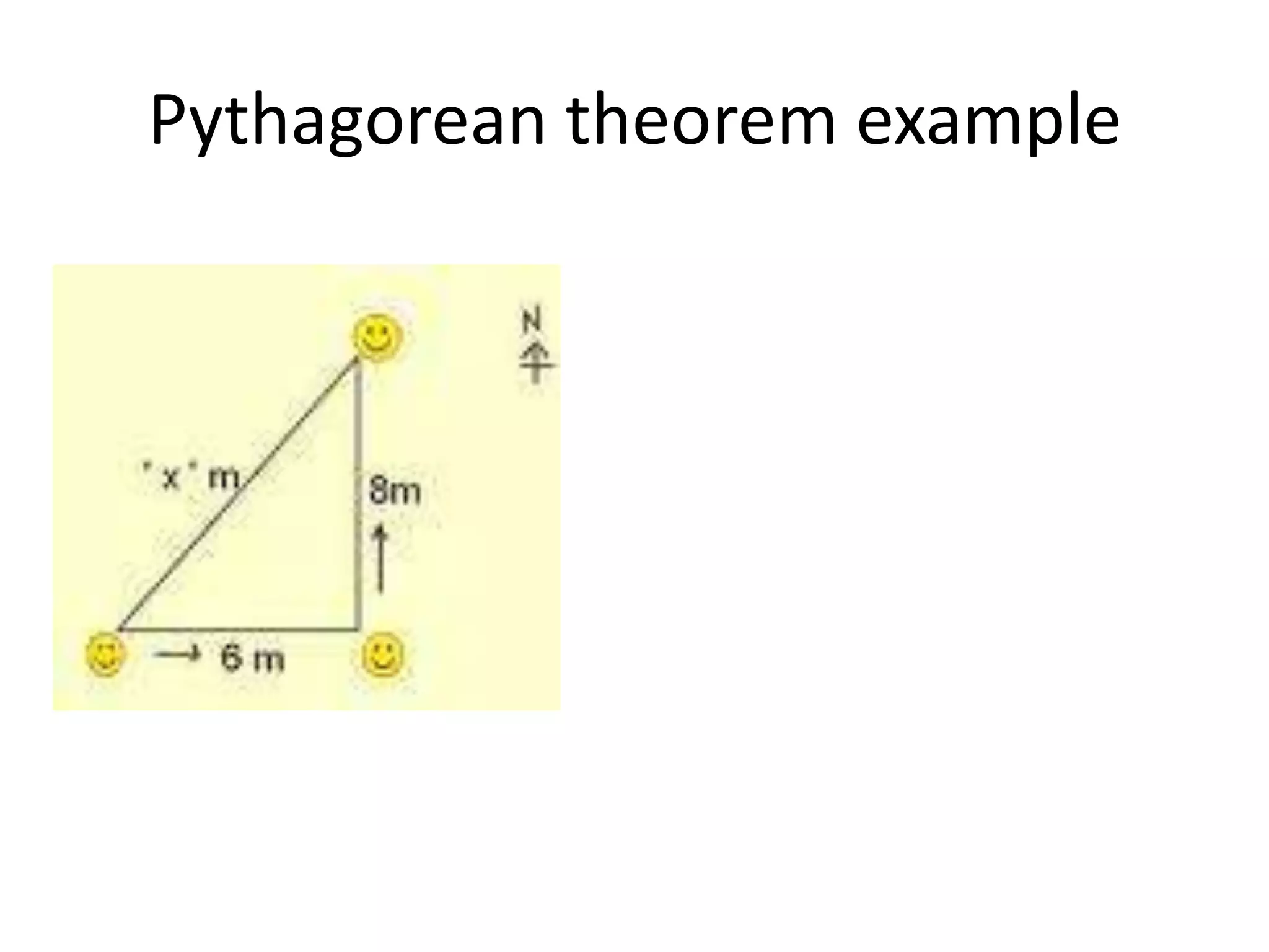 Pythagorean theorem and distance formula | PPT
