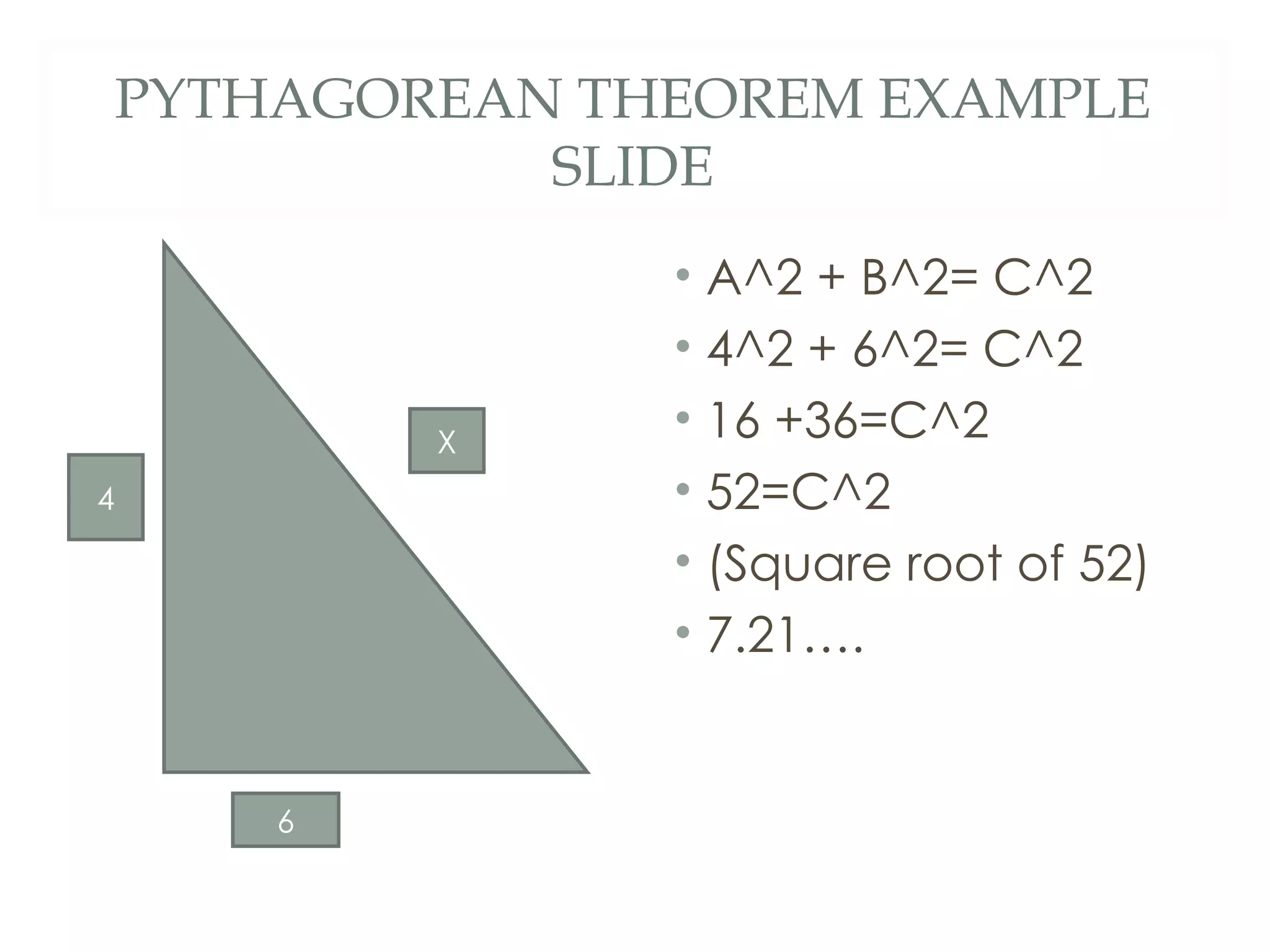 Pythagorean theorem and distance formula | PPT | Physics | Science