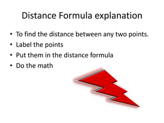 Pythagorean theorem and distance formula powerpoint | PPT