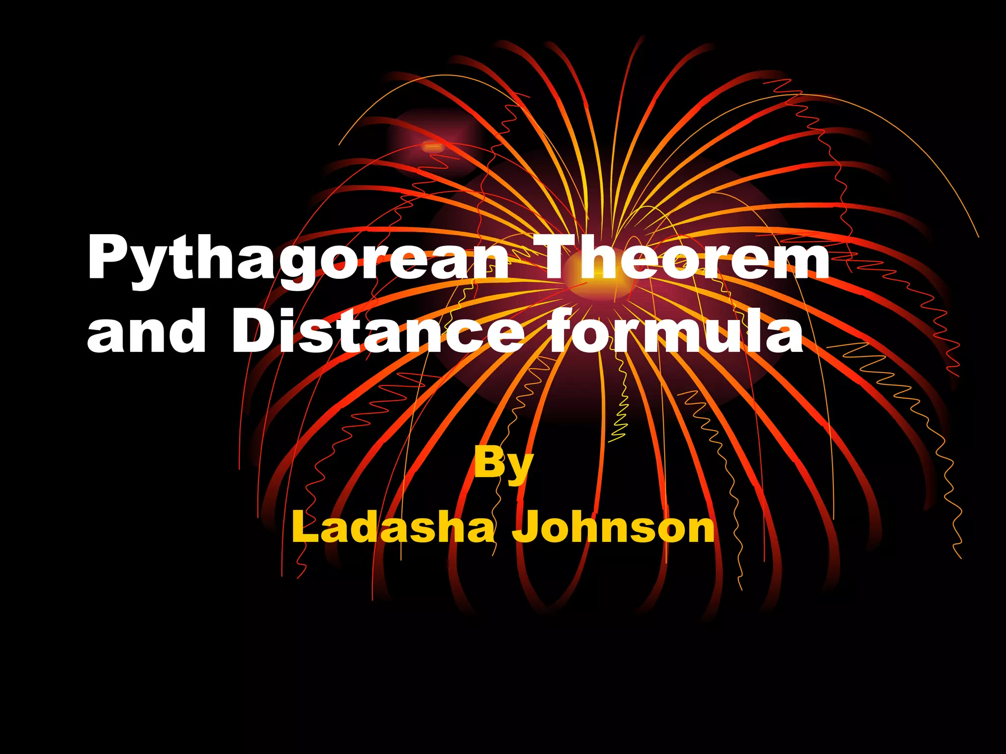 Pythagorean theorem and distance formula power point | PPT | Physics | Science