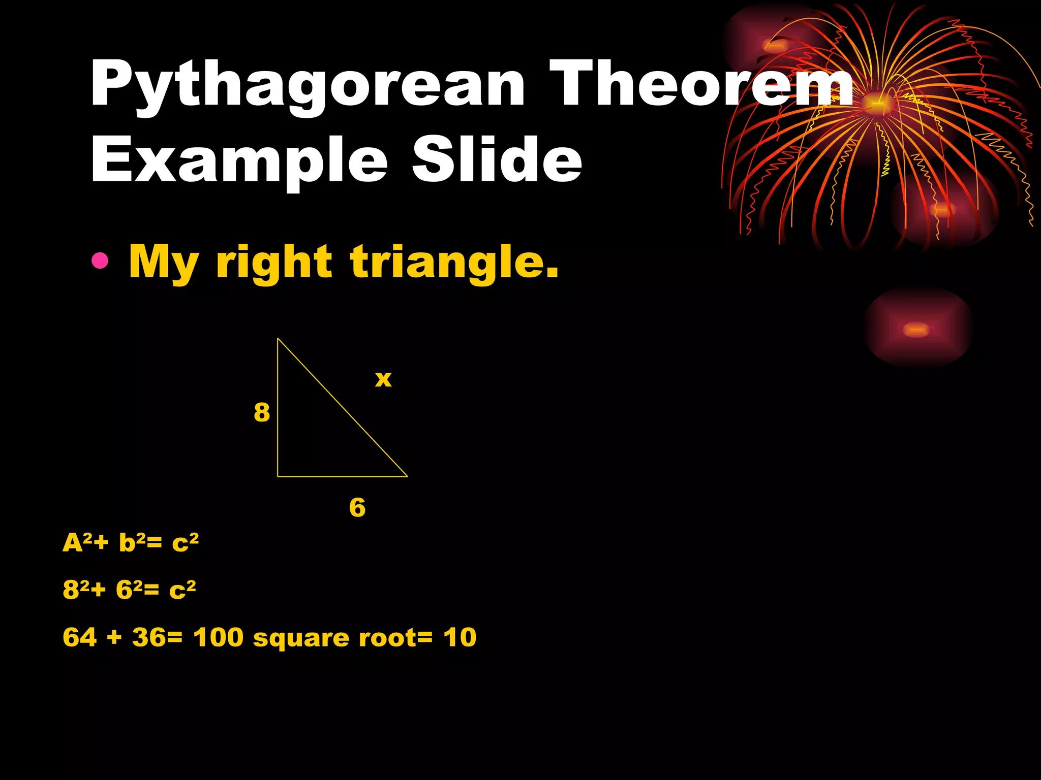 Pythagorean theorem and distance formula power point | PPT | Physics | Science