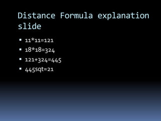 Pythagorean theorem and distance formula power point | PPTX | Physics ...