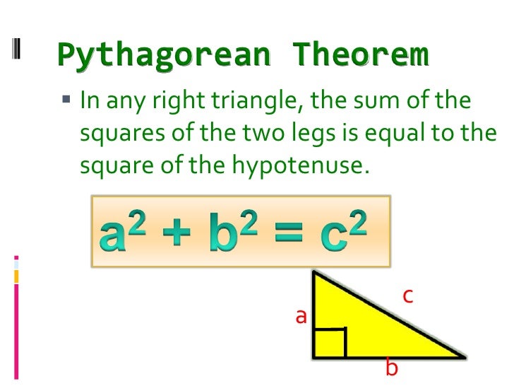 Pythagorean theorem day 1