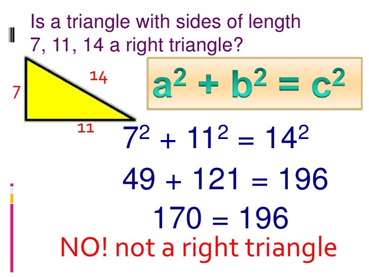 Pythagorean theorem day 1