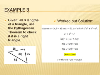 Pythagorean theorem fun dr | PPT