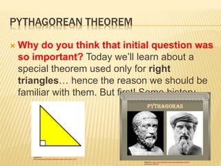 Pythagorean theorem fun dr | PPT