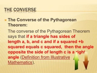 Pythagorean theorem fun dr | PPT