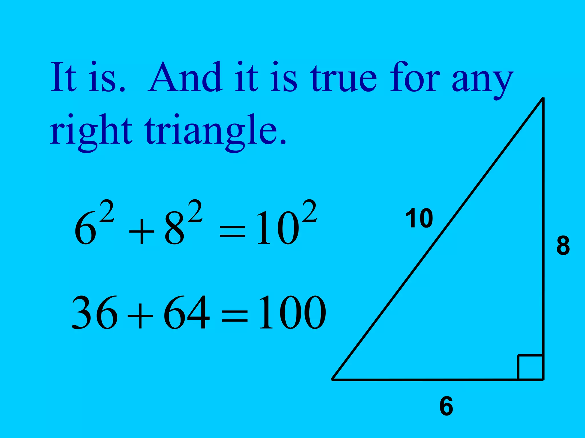 PYTHAGOREAN THEOREM | PPT