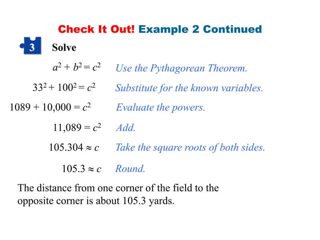 PYTHAGOREAN THEOREM | PPT