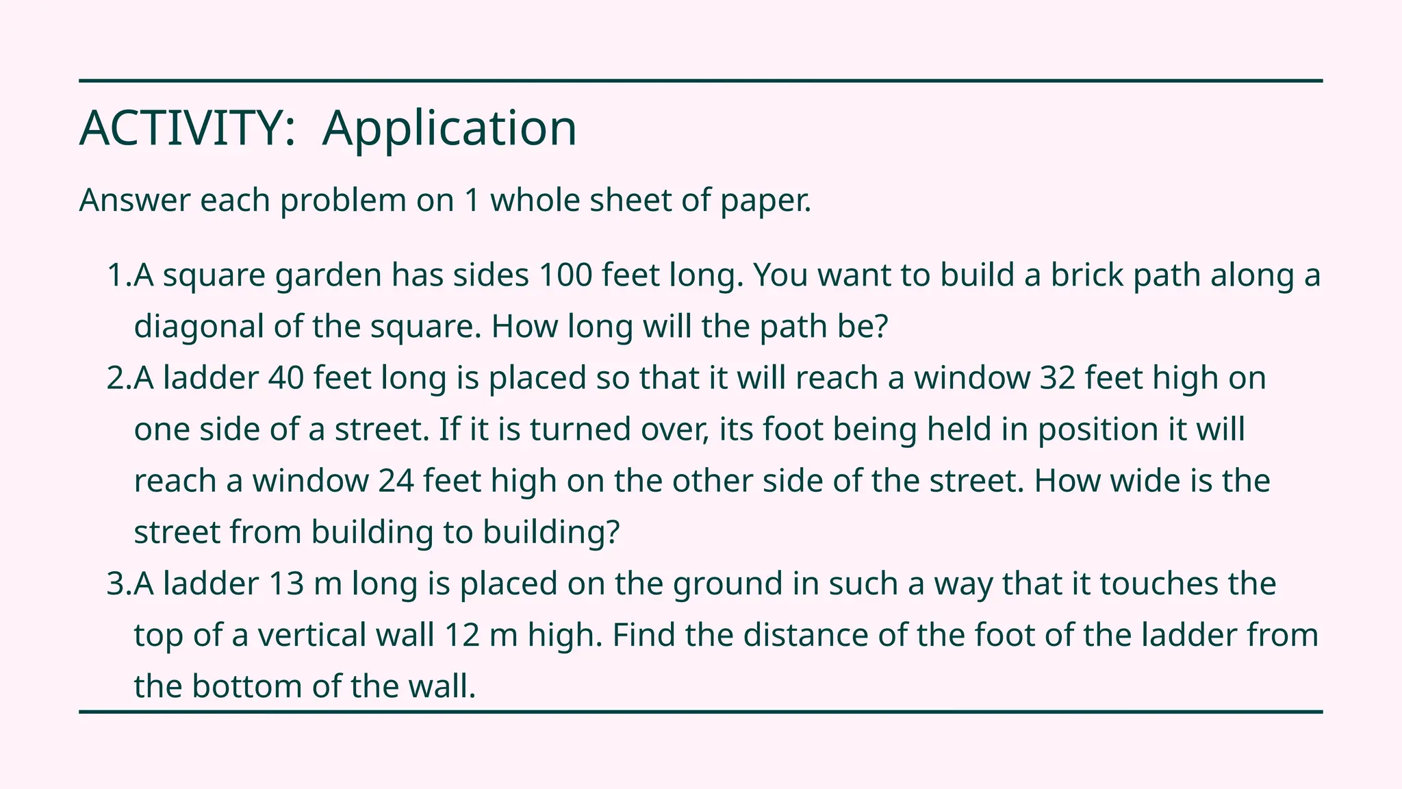 GRADE SEVEN - PYTHAGOREAN THEOREM .pptx