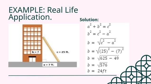 GRADE SEVEN - PYTHAGOREAN THEOREM .pptx