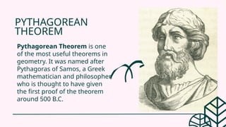 GRADE SEVEN - PYTHAGOREAN THEOREM .pptx