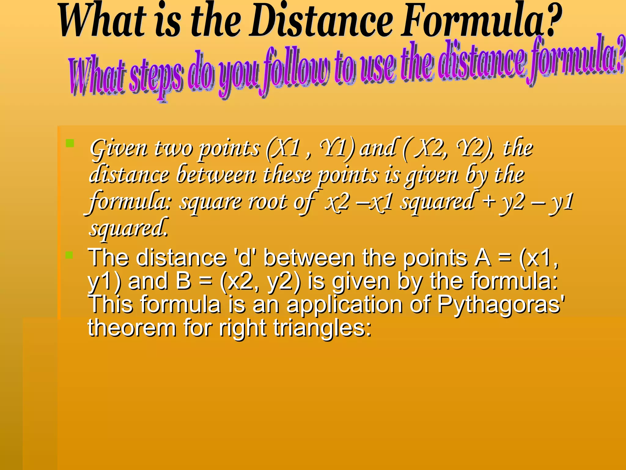 Pythagorean theorem powerpoint | PPT