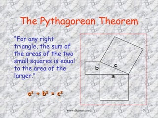Pythagorean theorum revised | PPT