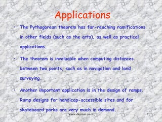 Pythagorean theorum revised | PPT