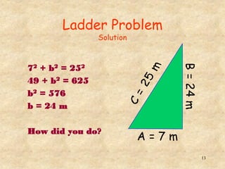 Pythagoras theorem | PPT