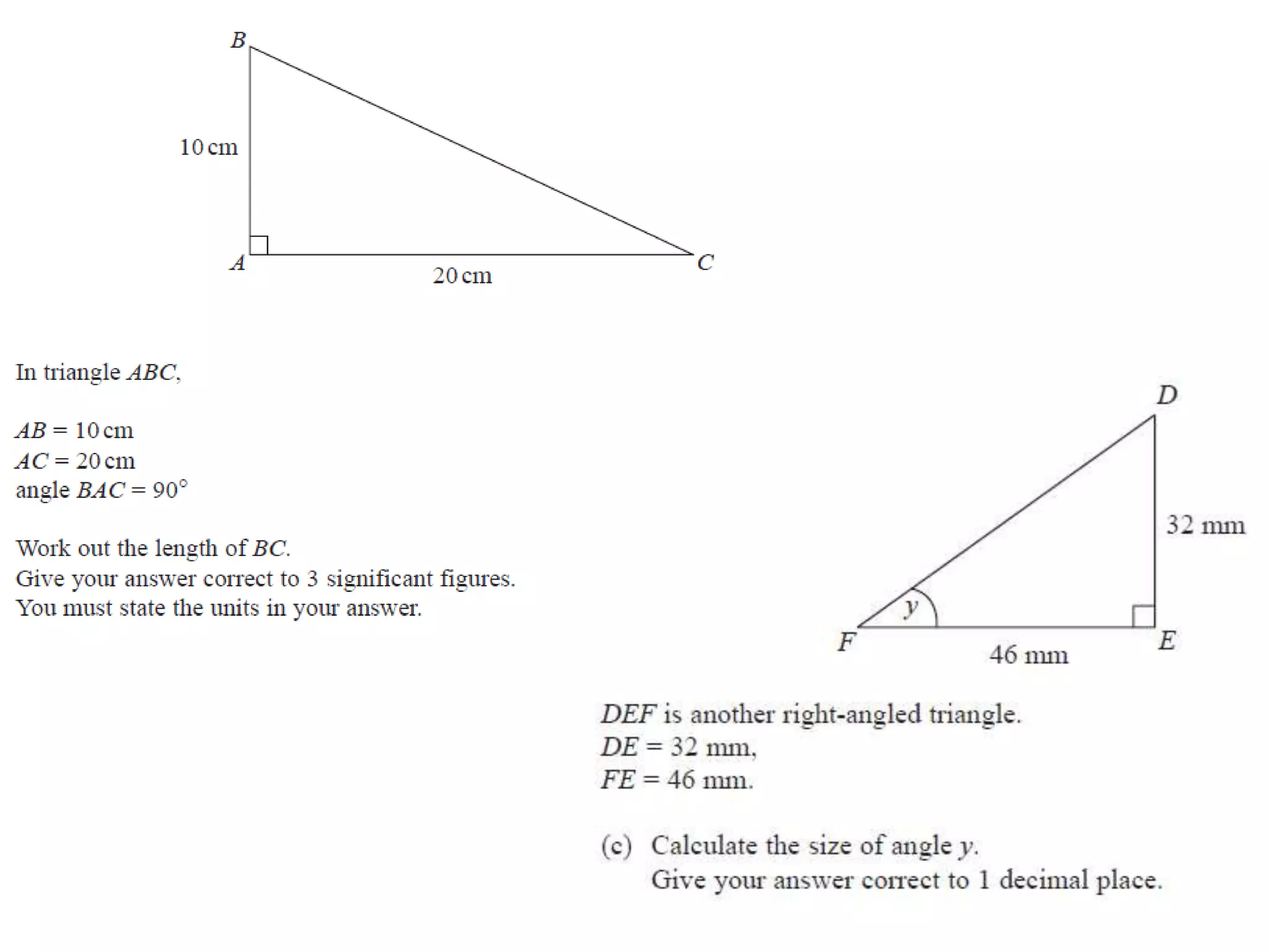 Pythagoras Vs Trigonometry Ppt 