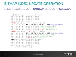 Indexes From the Concept to Internals | PPT