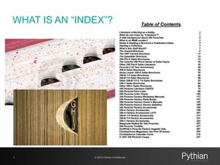 Indexes From the Concept to Internals | PPT