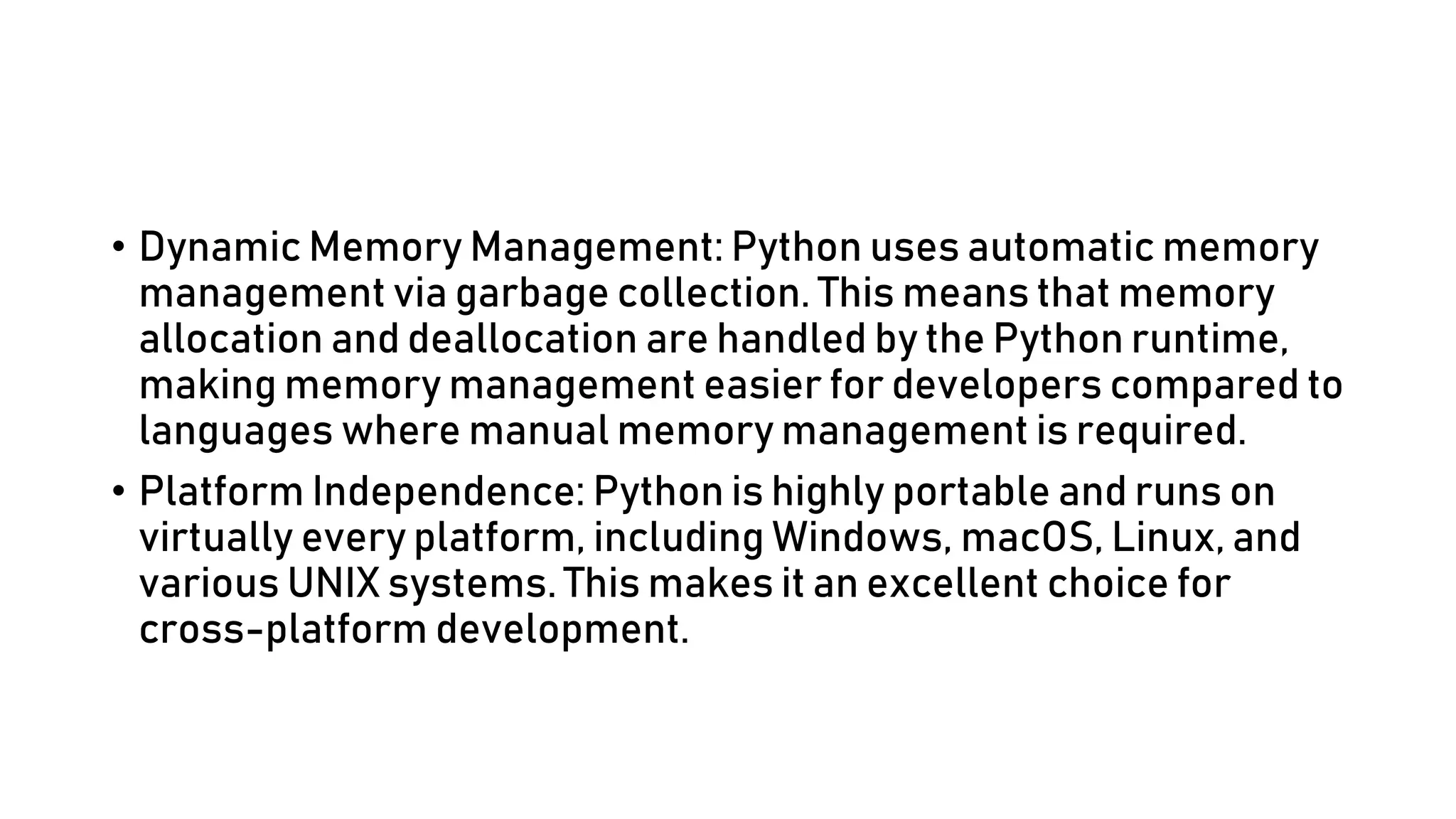 PYTHON IN DETAIL INFORMATION EDUCATIONAL | PPT