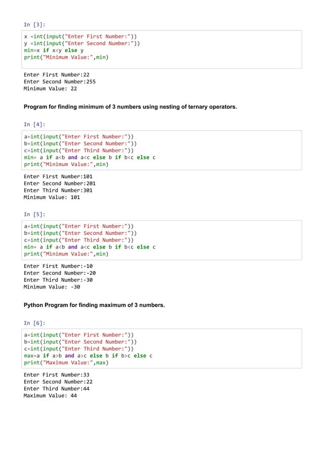 Introduction to phyton , important topic | PDF | Programming Languages | Computing