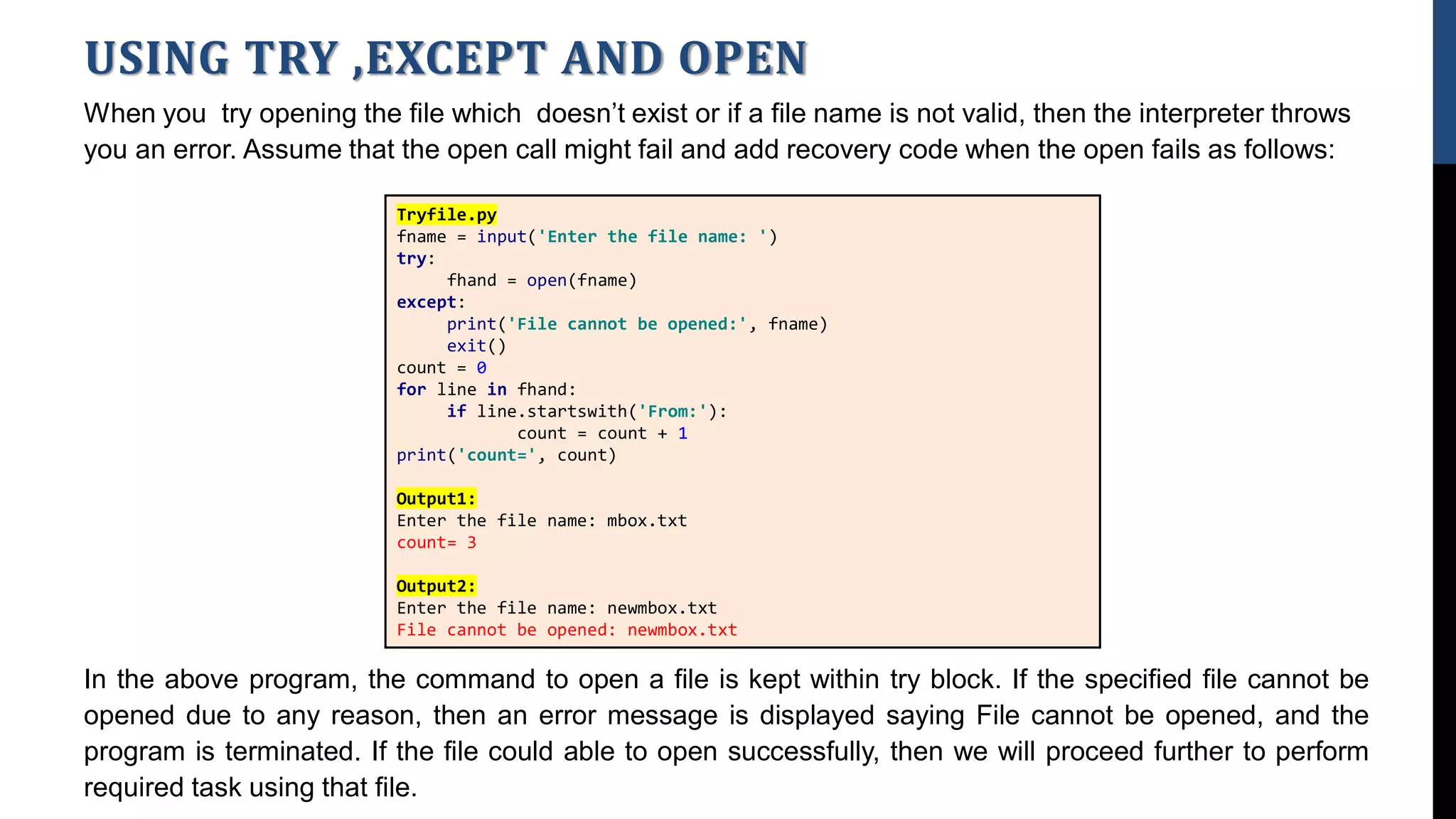 File Handling In Python Ppt 7310