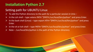 Python 1 | PPT