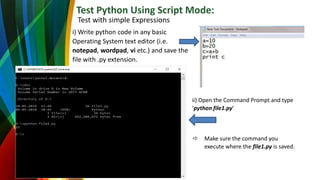 Python 1 | PPT