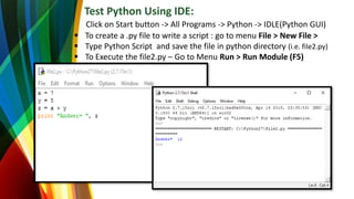 Python 1 | PPT
