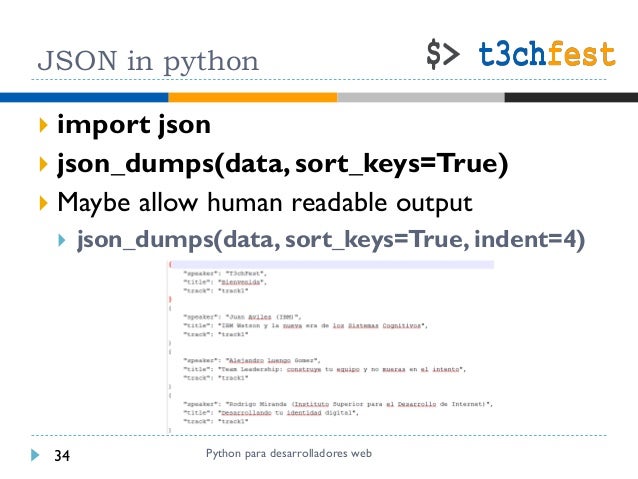 Python para desarrolladores web
