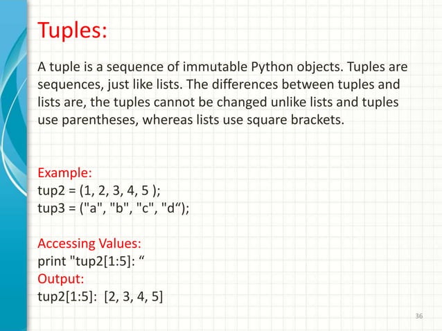 Python Seminar PPT | PPTX