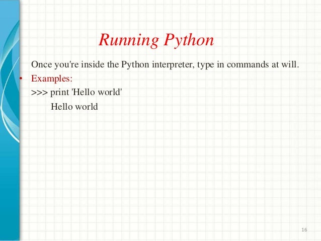 Python Seminar PPT