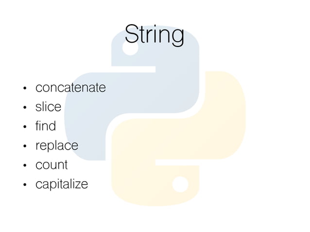 Python in 90 minutes | PPT