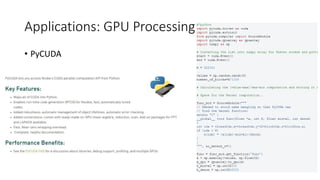 Python Applications | PPT