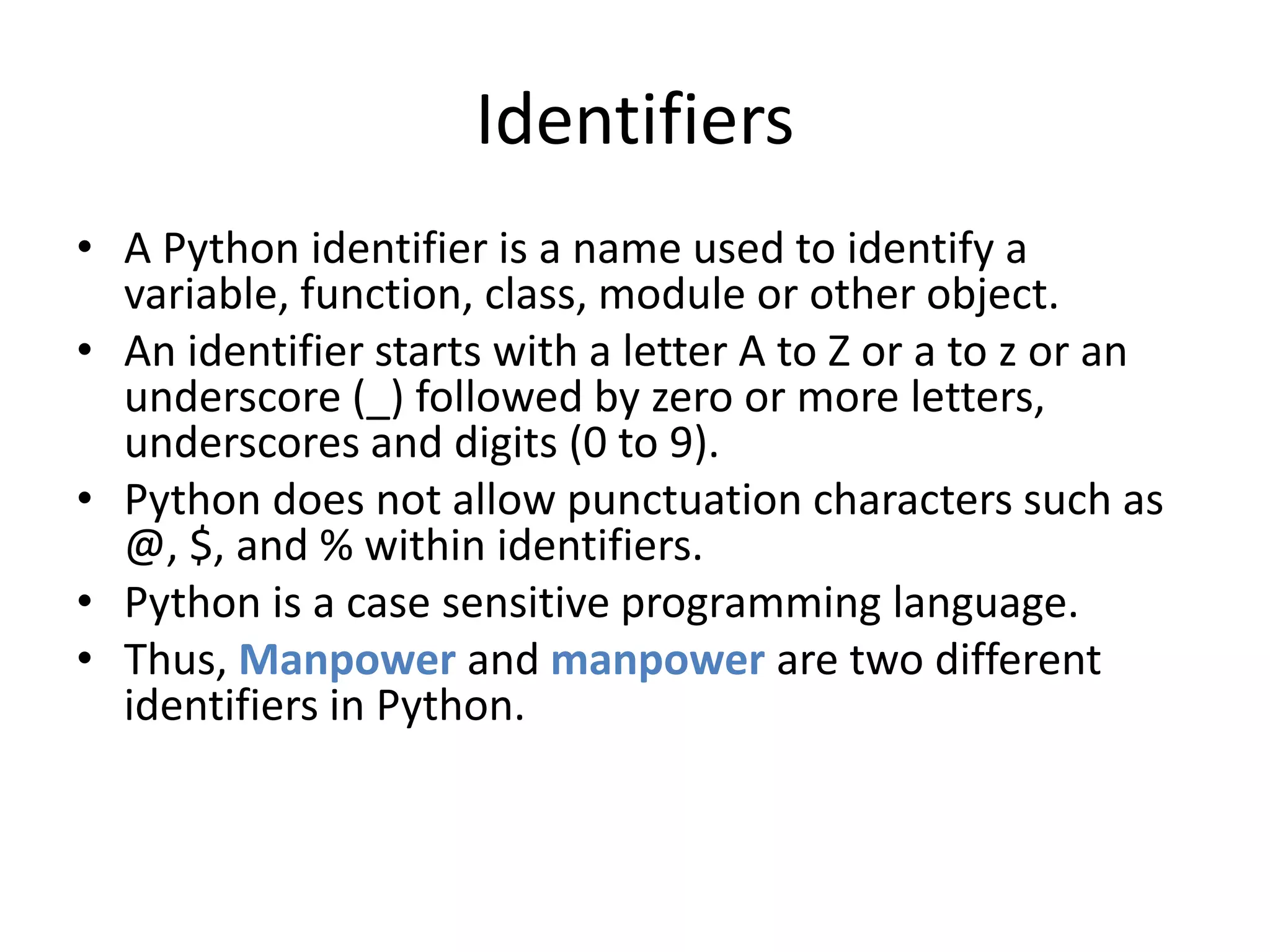 Python ppt | PPTX