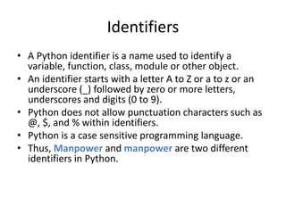 Python ppt | PPTX