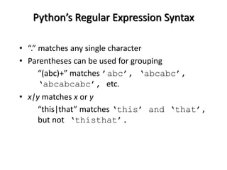 Python ppt | PPT