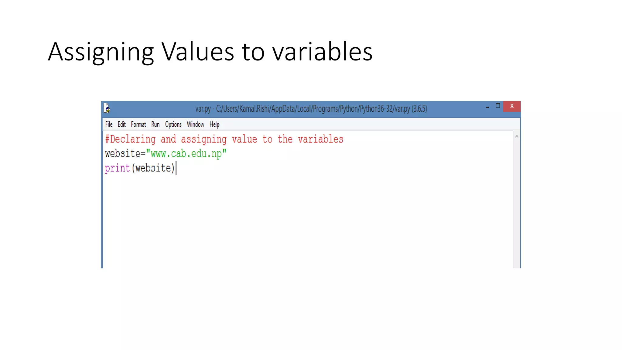 Fundamentals Of Python Programming Ppt