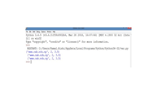 Fundamentals Of Python Programming Ppt
