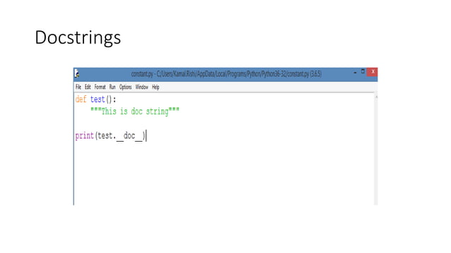 Fundamentals of Python Programming | PPTX | Programming Languages ...