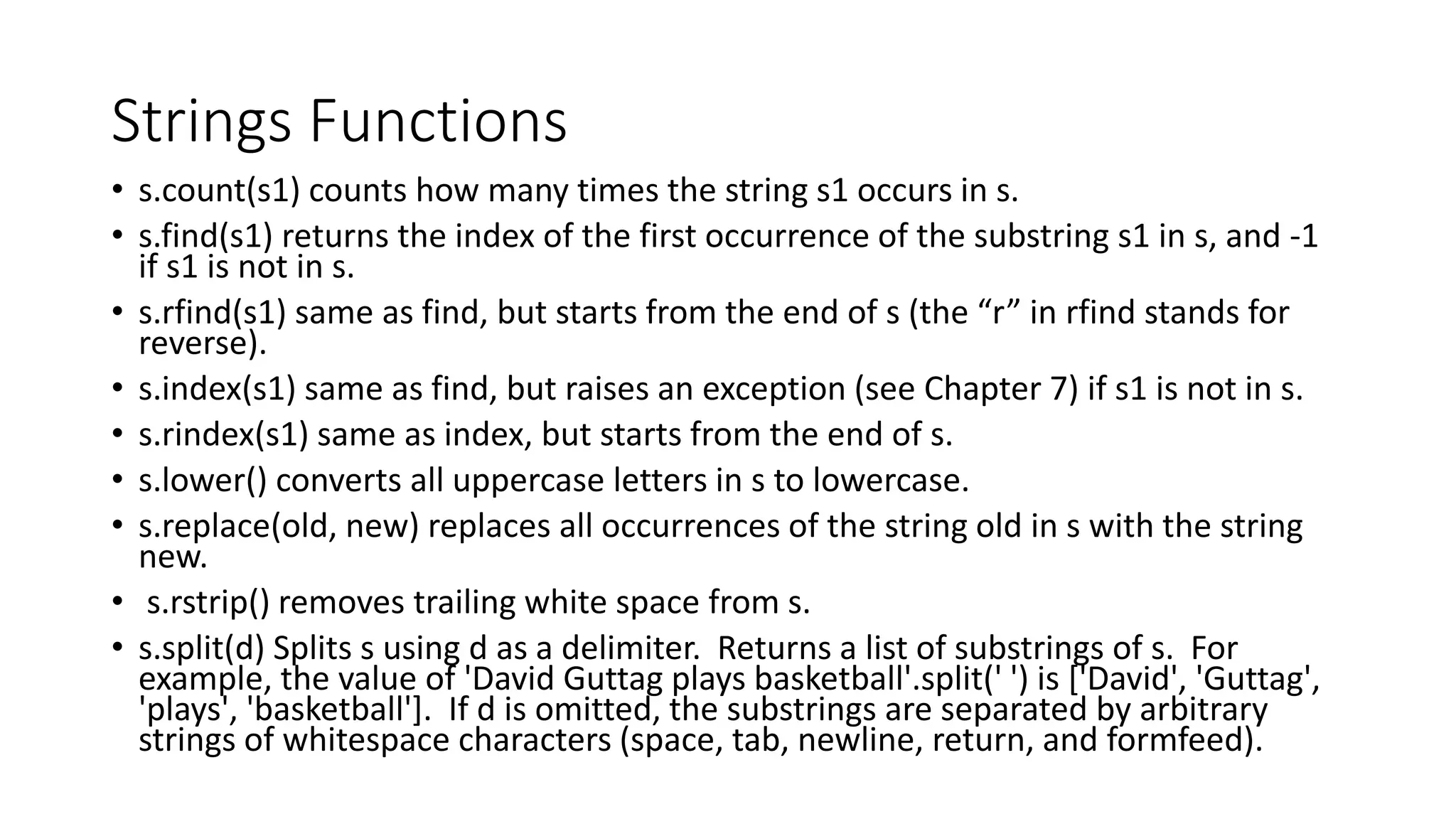 An Introduction Python Ppt