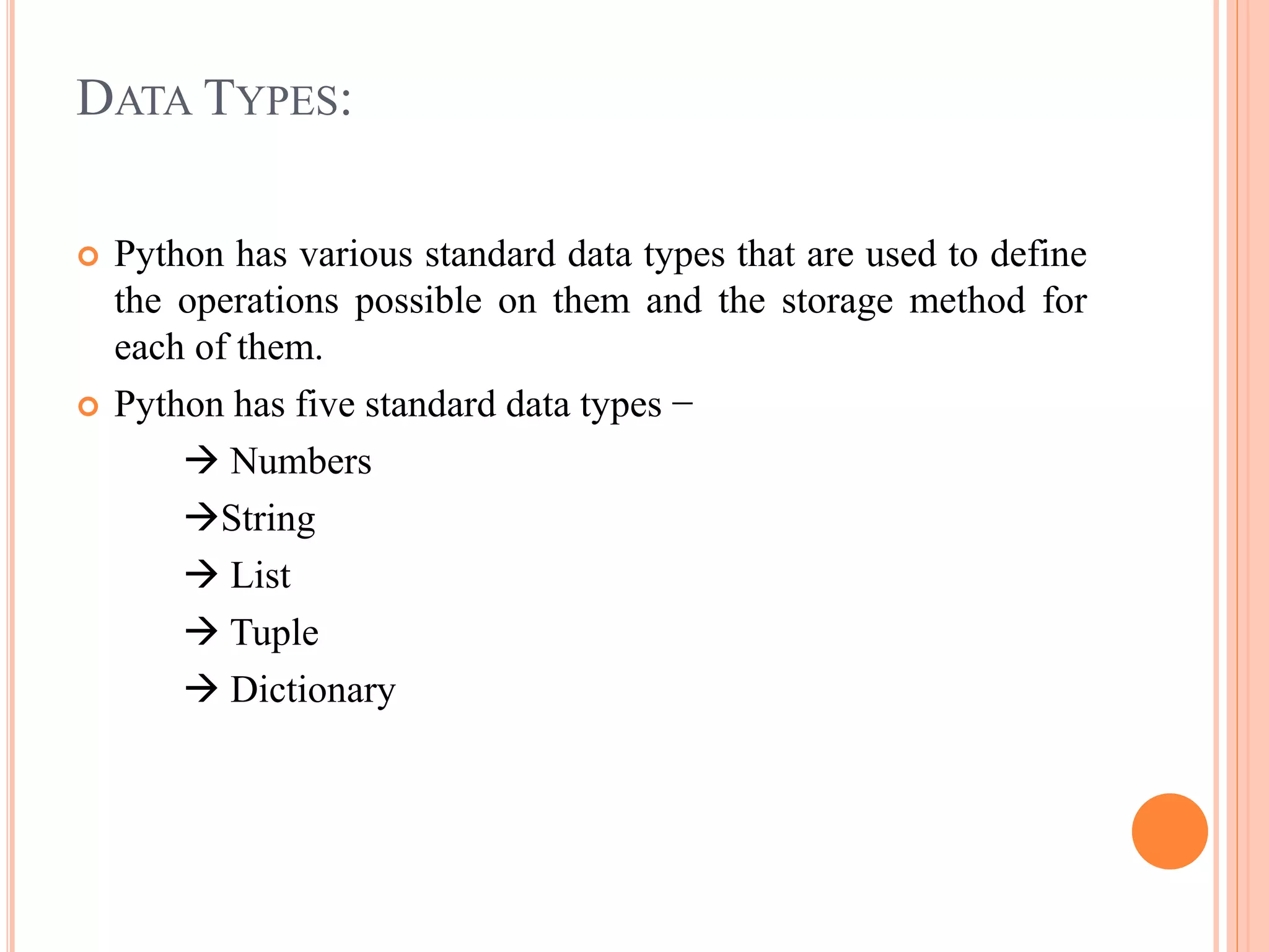 Python training | PPT