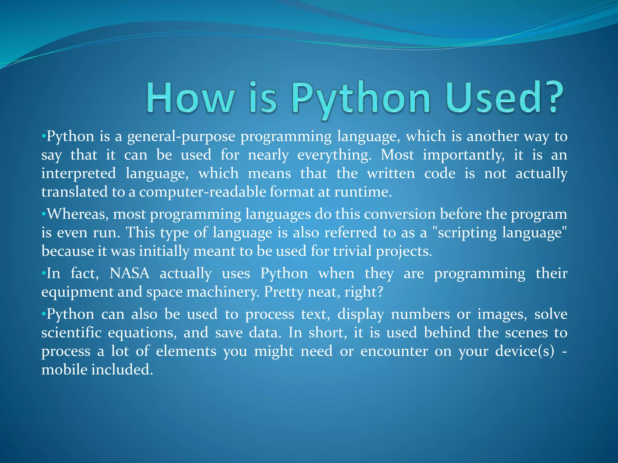 Python Ppt 