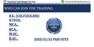 PYTHON TRAINING & INTERNSHIP | PPT