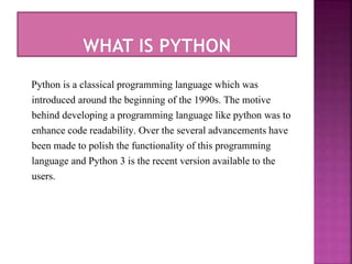 Python Assignment Help | PPT