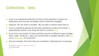 Understanding Python | PPTX