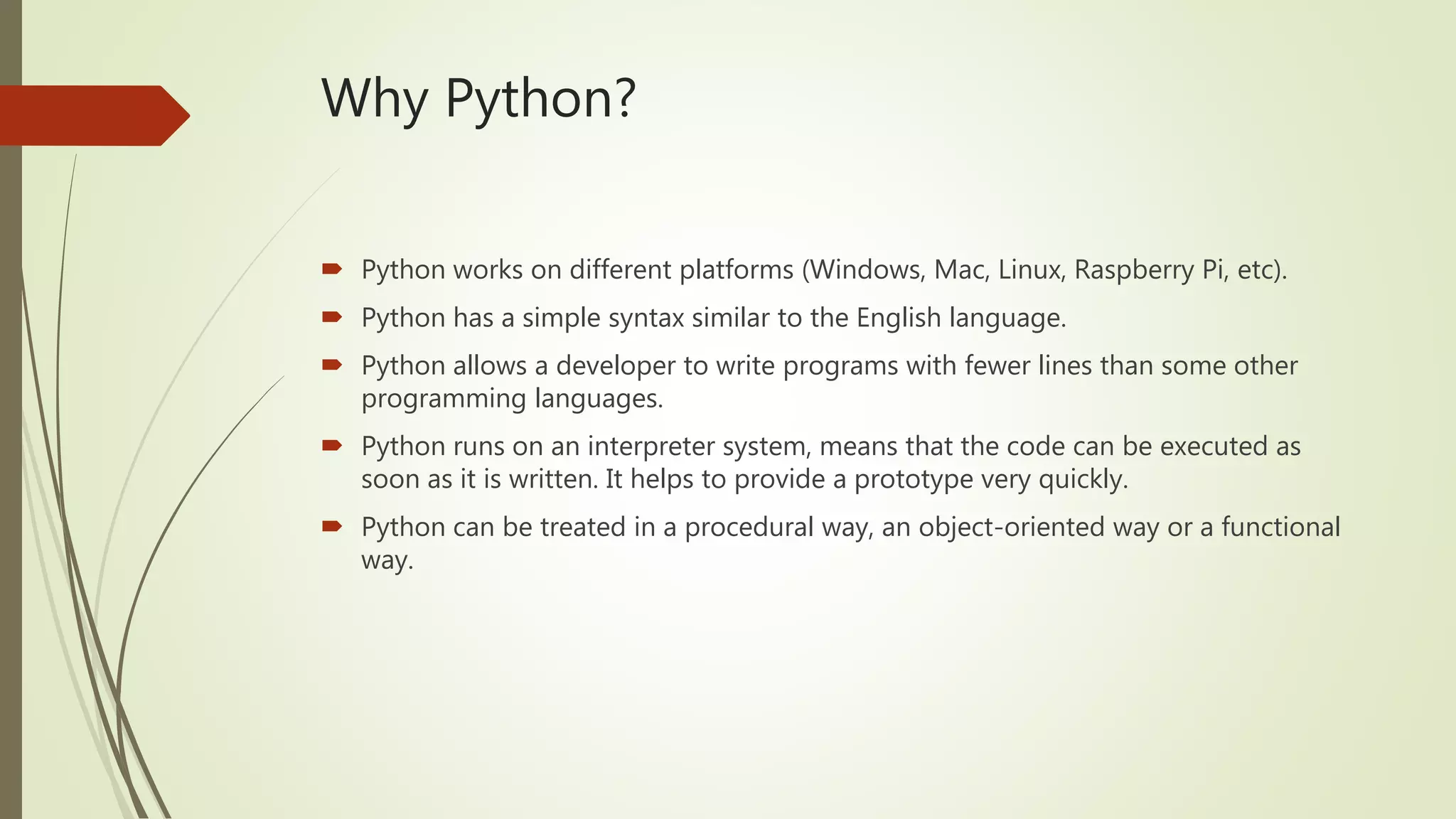 Python Basic Ppt 