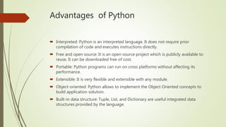 Python basic | PPT