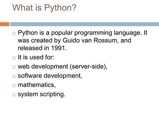 Python | PPT