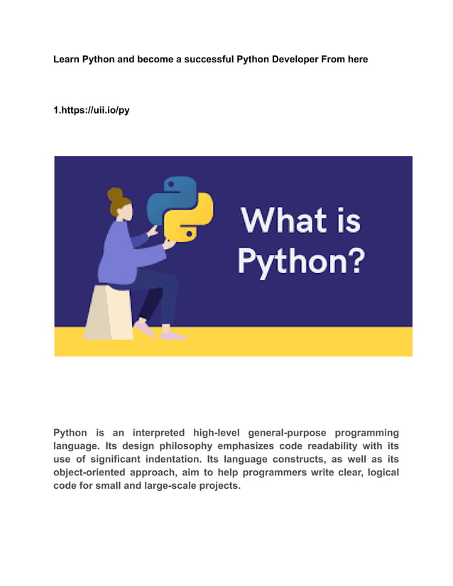 Python | PDF
